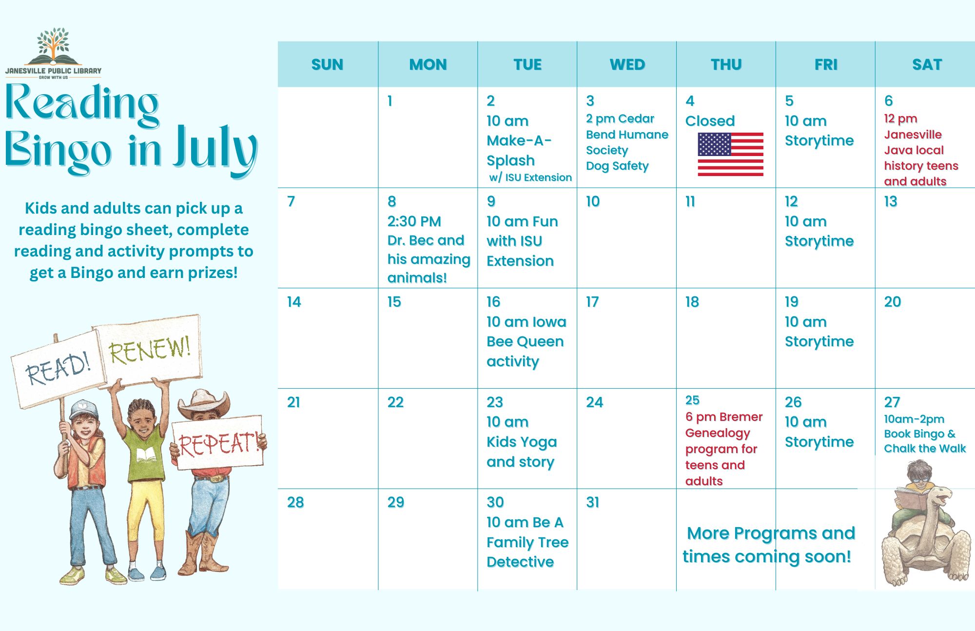 Janesville Public Library :: Janesville Public Library